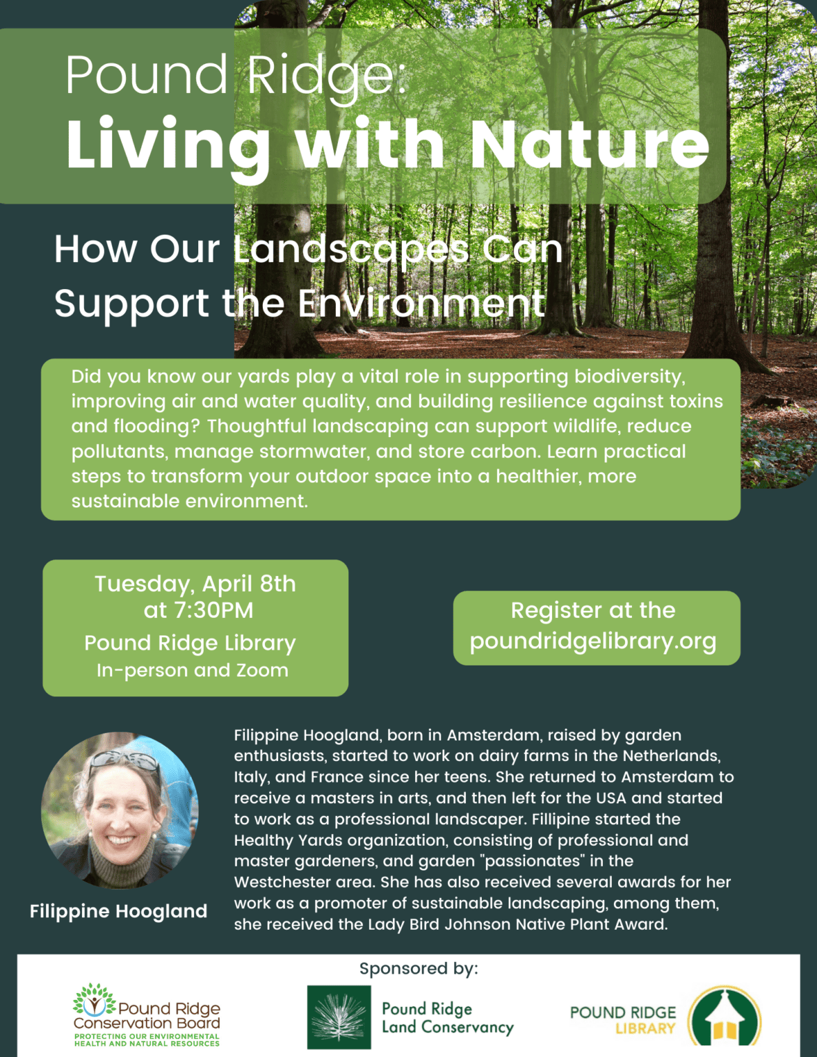 Pound Ridge Conservation Board and Pound Ridge Land Conservancy 'How ...